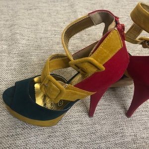 MONA MIA | Shoes | Mona Mia Platform Heels Size 8 | Poshmark